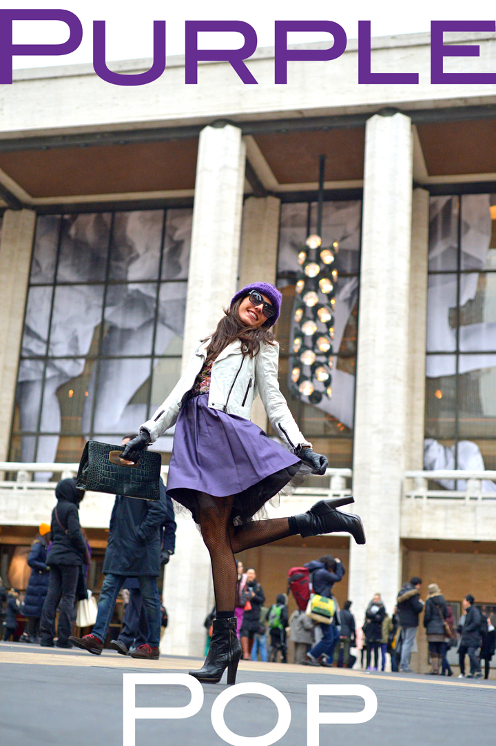 Purple Pop! - NYC Pretty