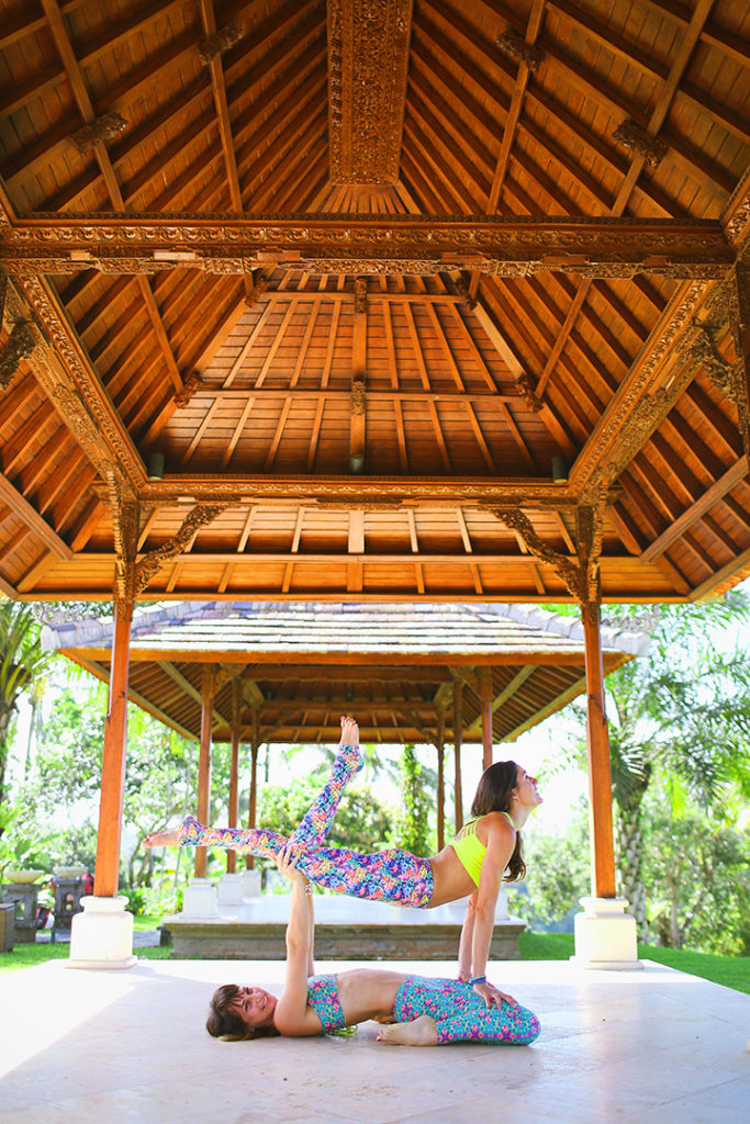 Yoga Play in the Palms - NYC Pretty