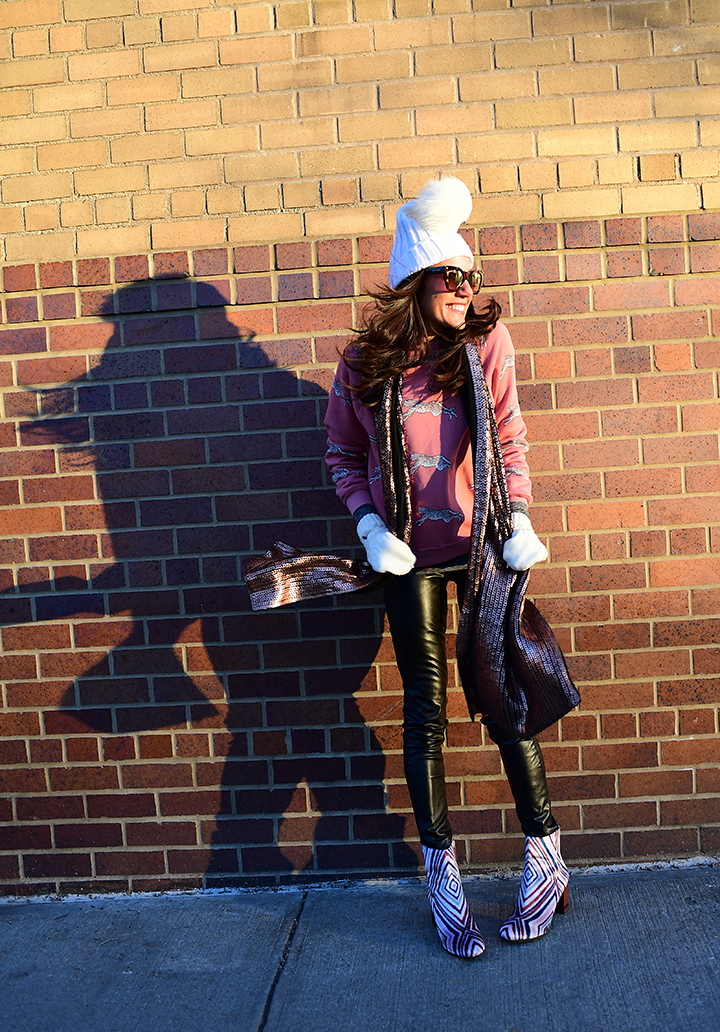 Snow Leopards & Sweatshirts - NYC Pretty